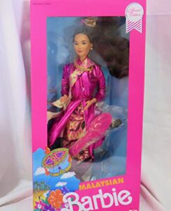 barbie malaysian 1990 dolls of the world collection