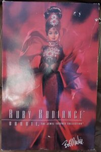 ruby radiance the jewel essence collection barbie fashion doll by bob mackie