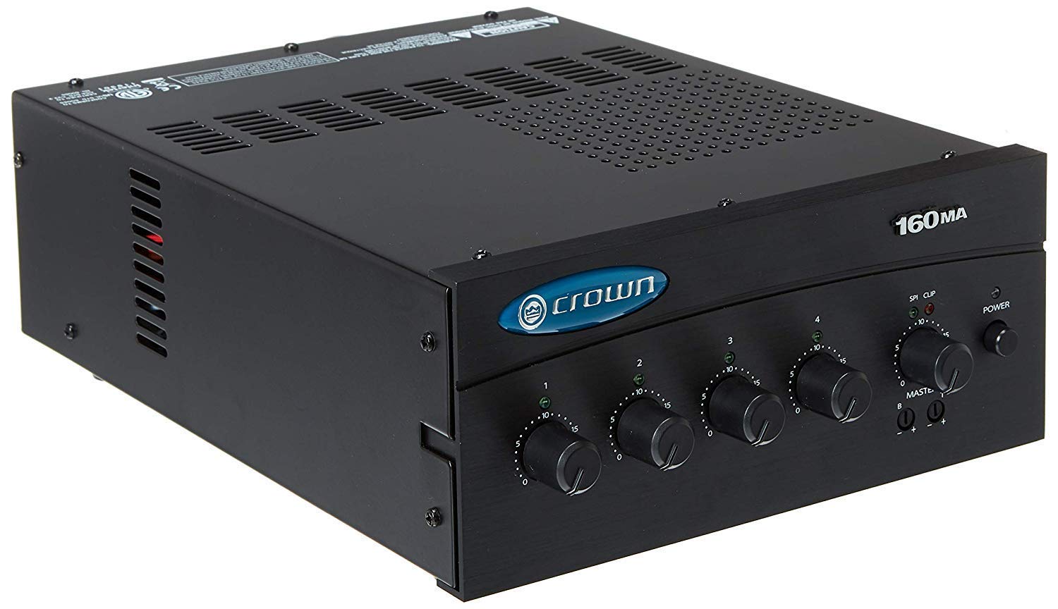 Crown 160MA Four-input, 60-Watt Mixer/Amplifier