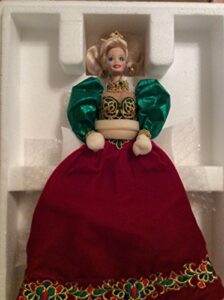 barbie 1995 holiday jewel porcelain (14311)