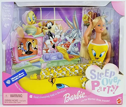 Barbie Tweety Sleep Over Party Warner Bros. Studio Store Doll