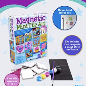 4M Magnetic Mini Tile Art, Art & Crafts DIY Kit, For Boys & Girls Ages 8+