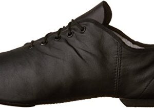 Capezio Women's "E" Series Jazz Oxford,Black,8 M US