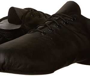 Capezio Women's "E" Series Jazz Oxford,Black,8 M US