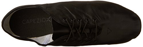 Capezio Women's "E" Series Jazz Oxford,Black,8 M US