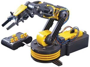 owi inc robotic arm edge | no soldering required | extensive range of motion on all pivot points