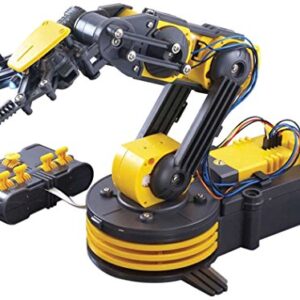 OWI Inc Robotic Arm Edge | No Soldering Required | Extensive Range of Motion on All Pivot Points