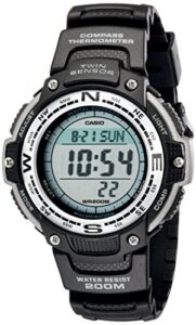 casio men's sgw100-1v twin sensor digital black watch