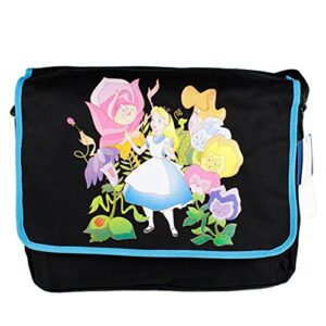 disney alice in wonderland large messenger bag