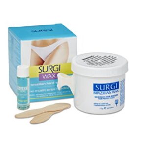 Surgi-wax Brazilian Waxing Kit For Private Parts, 4-Ounce Boxes (Pack of 3)