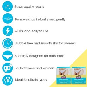 Surgi-wax Brazilian Waxing Kit For Private Parts, 4-Ounce Boxes (Pack of 3)