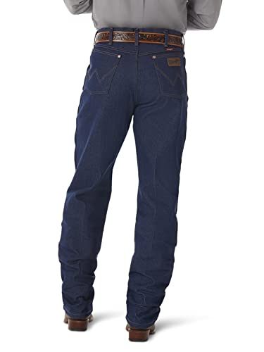 Wrangler Men's Cowboy Cut Relaxed Fit Jean, Rigid Indigo, 40W x 30L