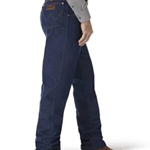 Wrangler Men's Cowboy Cut Relaxed Fit Jean, Rigid Indigo, 40W x 30L