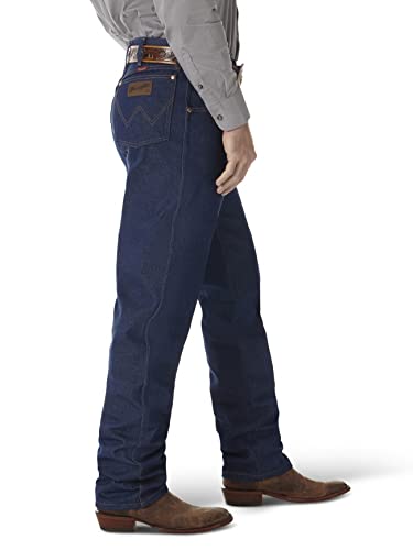 Wrangler Men's Cowboy Cut Relaxed Fit Jean, Rigid Indigo, 40W x 30L