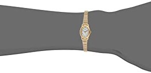 Timex Women's T21872 Cavatina Gold-Tone Stainless Steel Expansion Band Watch