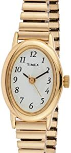 Timex Women's T21872 Cavatina Gold-Tone Stainless Steel Expansion Band Watch