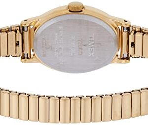 Timex Women's T21872 Cavatina Gold-Tone Stainless Steel Expansion Band Watch