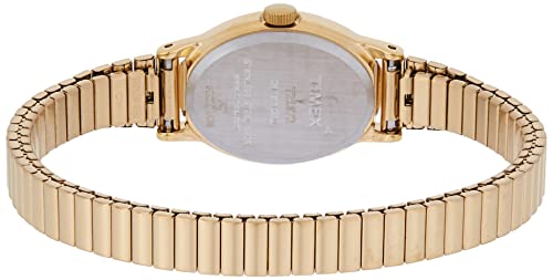 Timex Women's T21872 Cavatina Gold-Tone Stainless Steel Expansion Band Watch