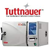 tuttnauer automatic autoclave ez10 6 gal/23 liter