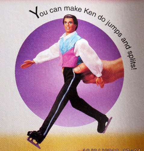 Mattel Olympic USA Skater Ken