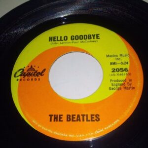 I am the Walrus/Hello Goodbye 45 Rpm