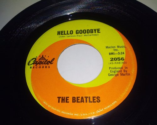 I am the Walrus/Hello Goodbye 45 Rpm