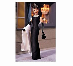 dress barbie doll in 1998 audrey hepburn ' breakfast at tiffany's ' black