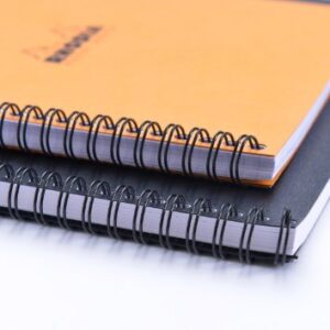 Rhodia Efficient Meeting Notebook, Black 8.25" x 6.25"