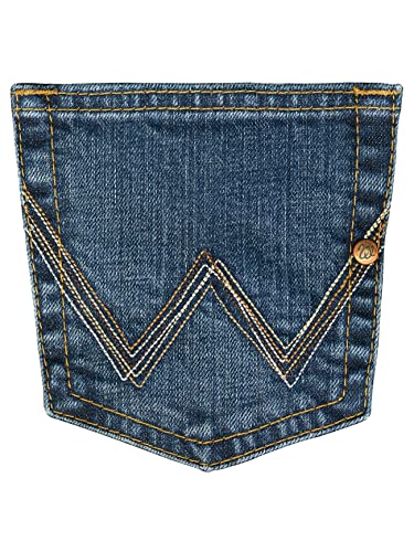 Wrangler Women's Q-Baby Mid Rise Boot Cut Ultimate Riding Jean, Tuff Buck, 5X34