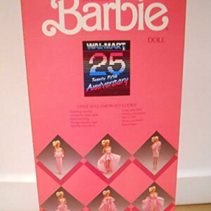 Barbie Walmart 25th Anniversary Pink Jubilee Blonde Doll by Mattel