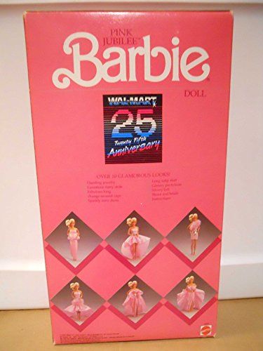 Barbie Walmart 25th Anniversary Pink Jubilee Blonde Doll by Mattel