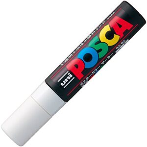 uni posca extra bold marker, white (pc17k.1)