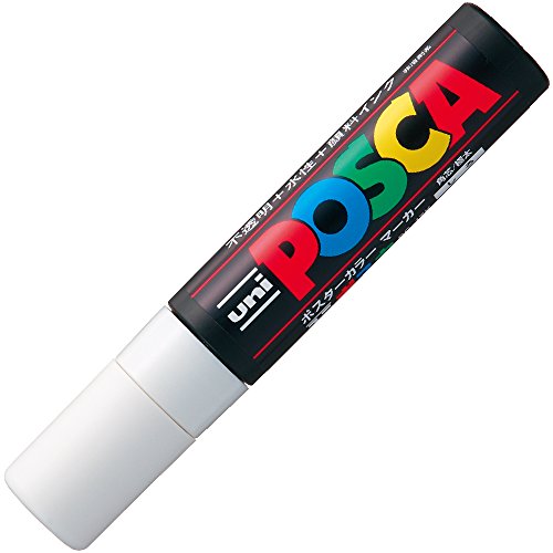 uni Posca Extra Bold Marker, White (PC17K.1)