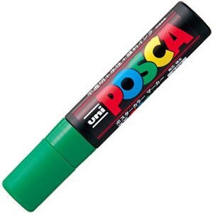 uni posca extra bold marker, green (pc17k.6)