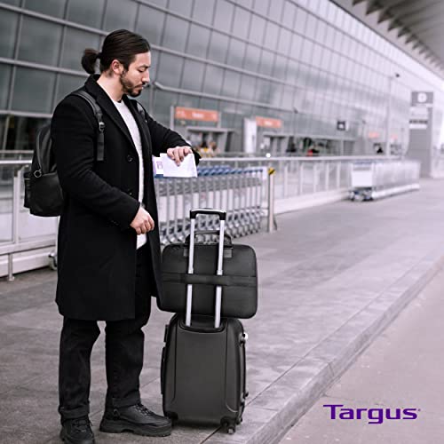 Targus Mobile Elite Laptop Bag for 15.6-inch Laptops, TSA Checkpoint-Friendly Design, Messenger Bag for Men /Women, Computer Bag & Laptop Case for Mac/PC/Dell/Lenovo/HP, Black (TBT045US)