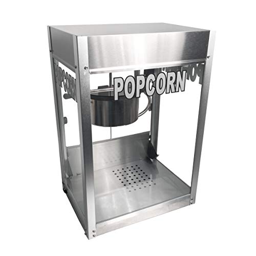 Paragon - Manufactured Fun Professional Series 8 Ounce Popcorn Machine for Professional Concessionaires Requiring Commercial Quality High Output Popcorn Equipment, Stainless Steel