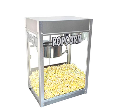 Paragon - Manufactured Fun Professional Series 8 Ounce Popcorn Machine for Professional Concessionaires Requiring Commercial Quality High Output Popcorn Equipment, Stainless Steel