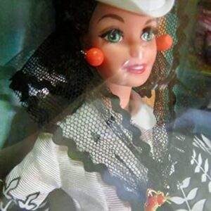 Barbie Doll as Scarlett O’Hara (black and white dress)