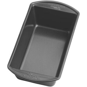 wilton perfect results large nonstick loaf pan, 9.25 by 5.25-inch, silver