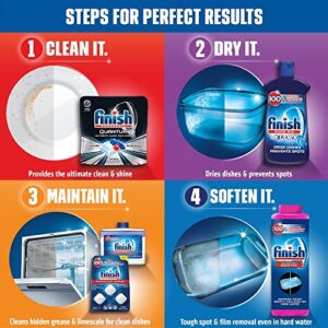 Finish Dishwasher Detergent Gel Liquid, Lemon Scent, 75oz