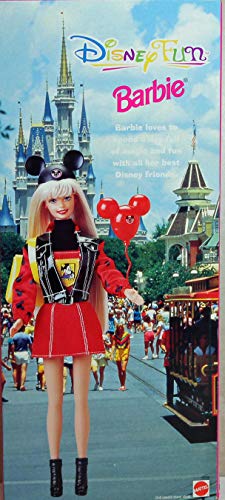 Disney Fun Barbie Fifth Edition 1997 w/ Balloon and Mickey Ears 18970