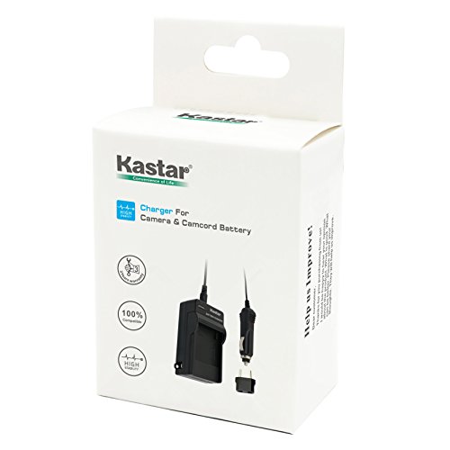 Kastar Battery Charger with Car Charger Adapter for Olympus LI-50B and Tough 6000 6010 8000 8010, Tough TG-610 TG-615 TG-620 TG-630 TG-805 TG-810 TG-820 TG-830 TG-850 TG-870 Digital Camera