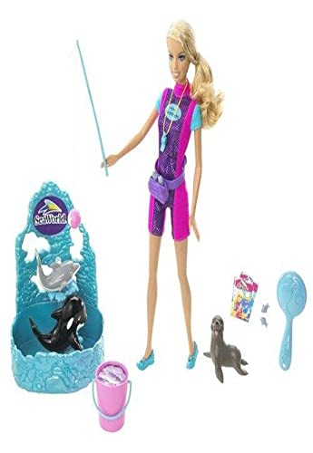 Barbie I Can Be: SeaWorld Trainer Doll Play Set