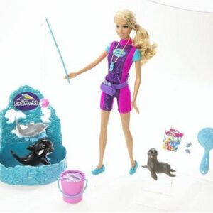 Barbie I Can Be: SeaWorld Trainer Doll Play Set