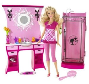 barbie dream bathroom