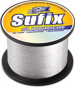 sufix superior 30 lb. test 450 yd, clear