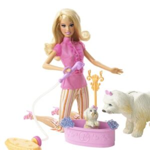 Barbie Reality Clean Up Pup Playset