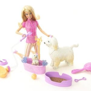 Barbie Reality Clean Up Pup Playset