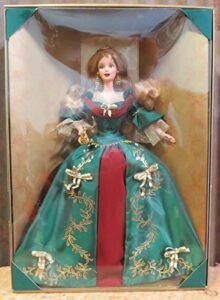 2000 holiday treasures collector club barbie