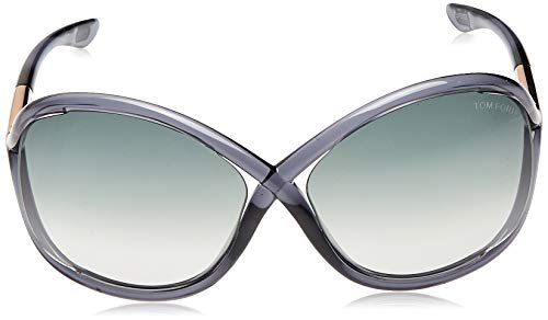 Tom Ford Women's FT0009 Sunglasses, Dark Grey